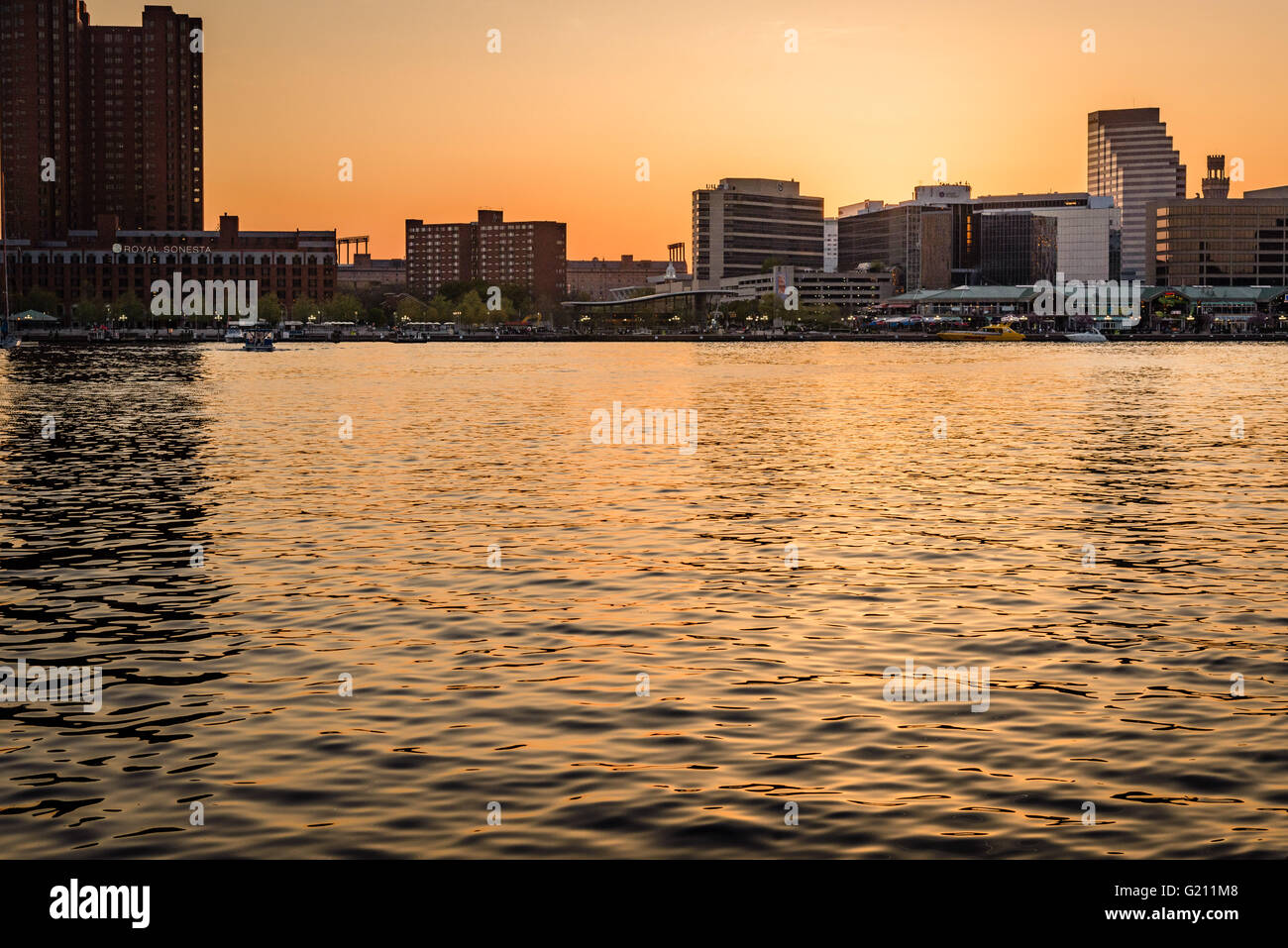 Inner Harbor, Baltimore, MD Stock Photo - Alamy