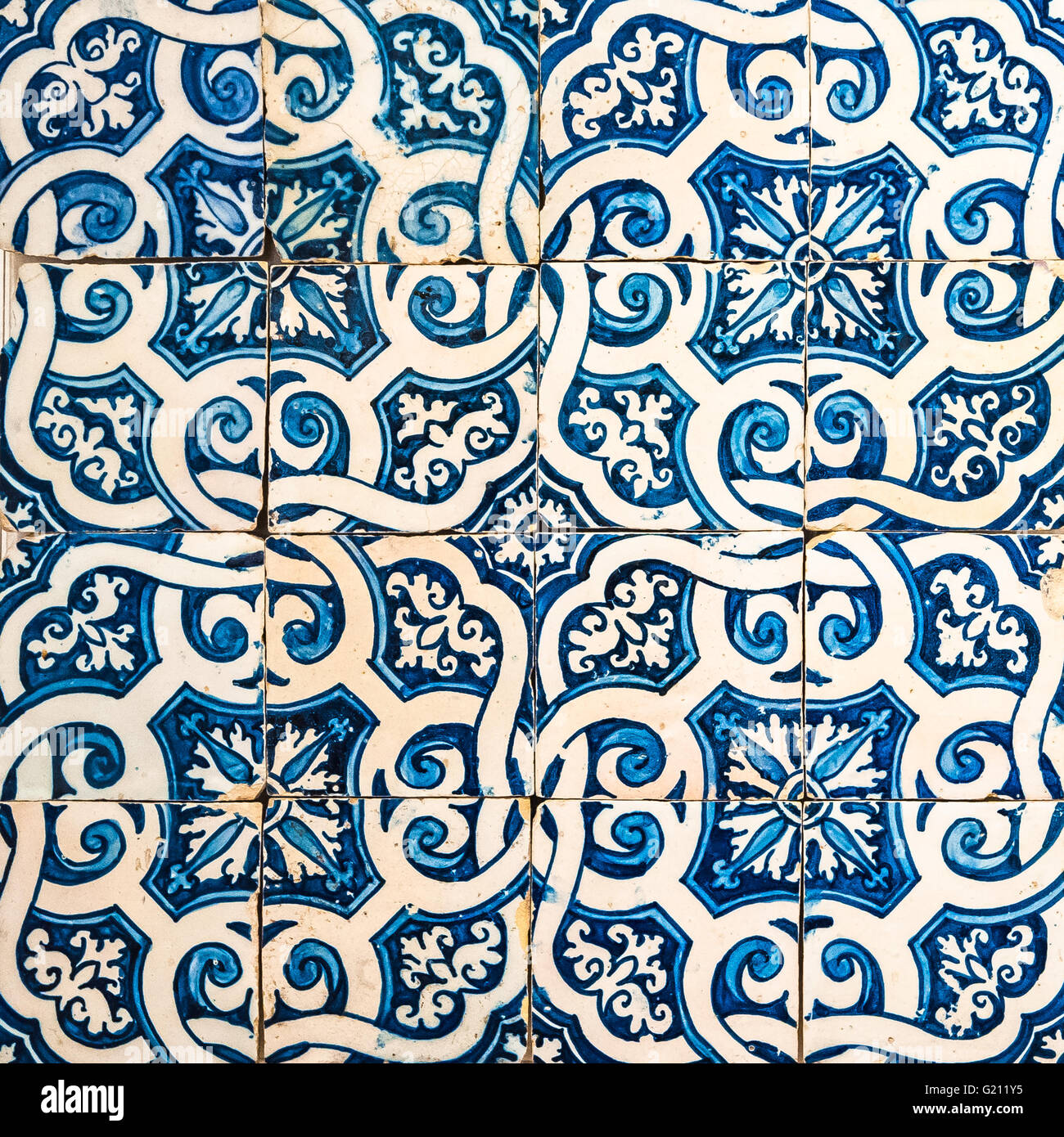 Azulejos, traditional Portuguese tiles Stock Photo - Alamy