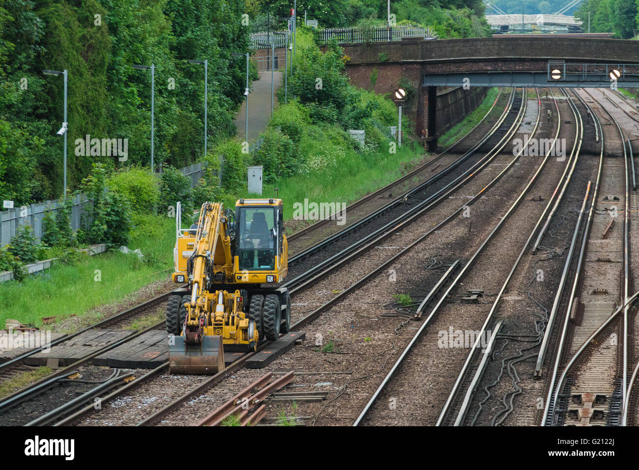 Caterpillar train hi-res stock photography and images - Alamy