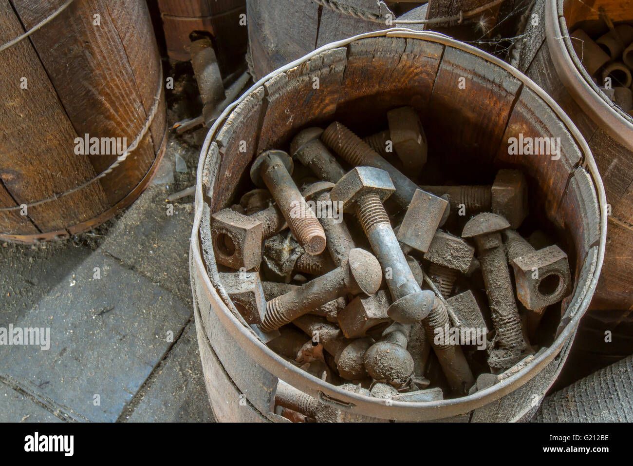 Bolts on floor hi-res stock photography and images - Alamy