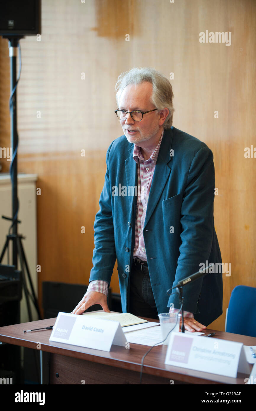 London, UK. 21st May, 2016. David Coats founder and director of ...