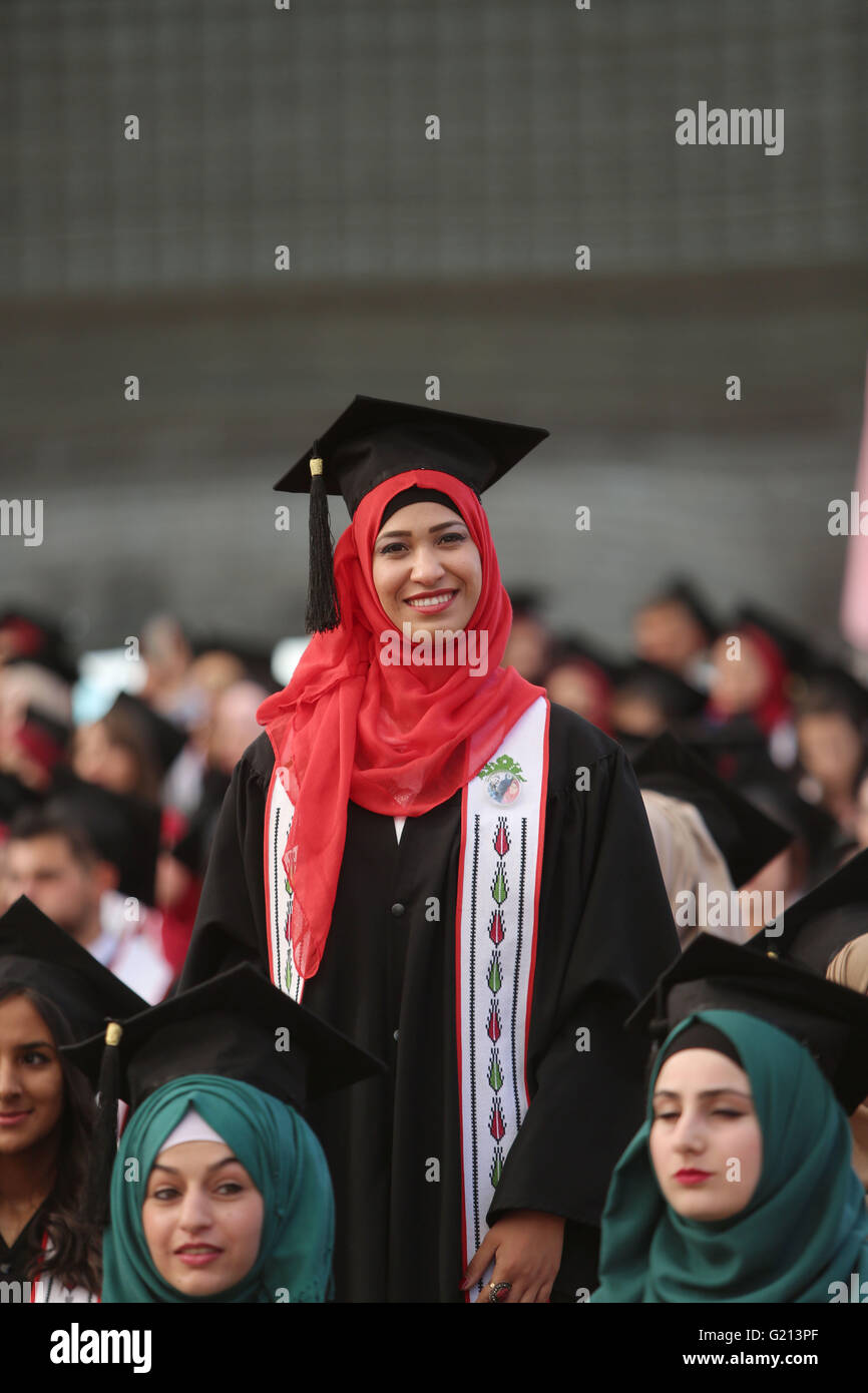 Ramallah, West Bank, Palestinian Territory. 21st May, 2016. Palestinian ...