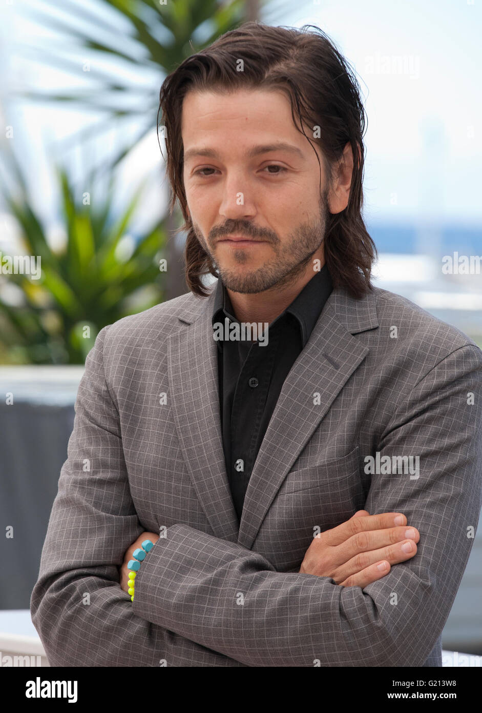 Actor Diego Luna at the Blood Father film photo call at the 69th Cannes ...