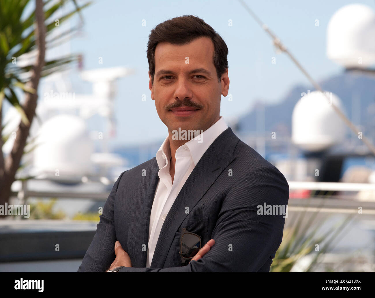 Actor Laurent Lafitte at the Elle film photo call at the 69th Cannes ...