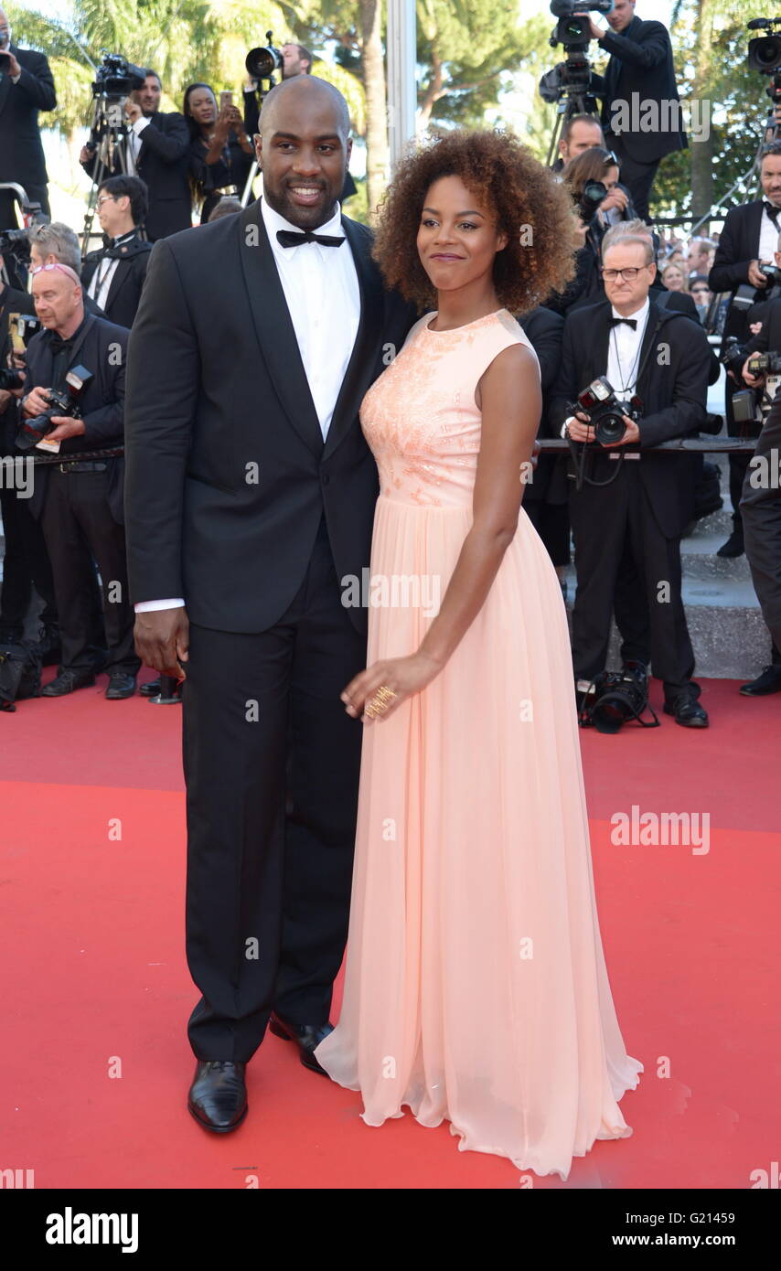 Cannes, France. 11th May, 2016. CANNES, FRANCE - MAY 21: Teddy Riner ...