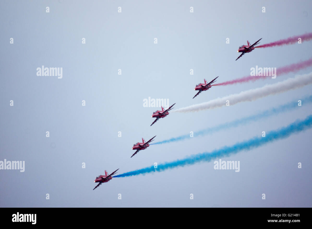 Blackpool pleasure beach red arrows hi-res stock photography and images ...