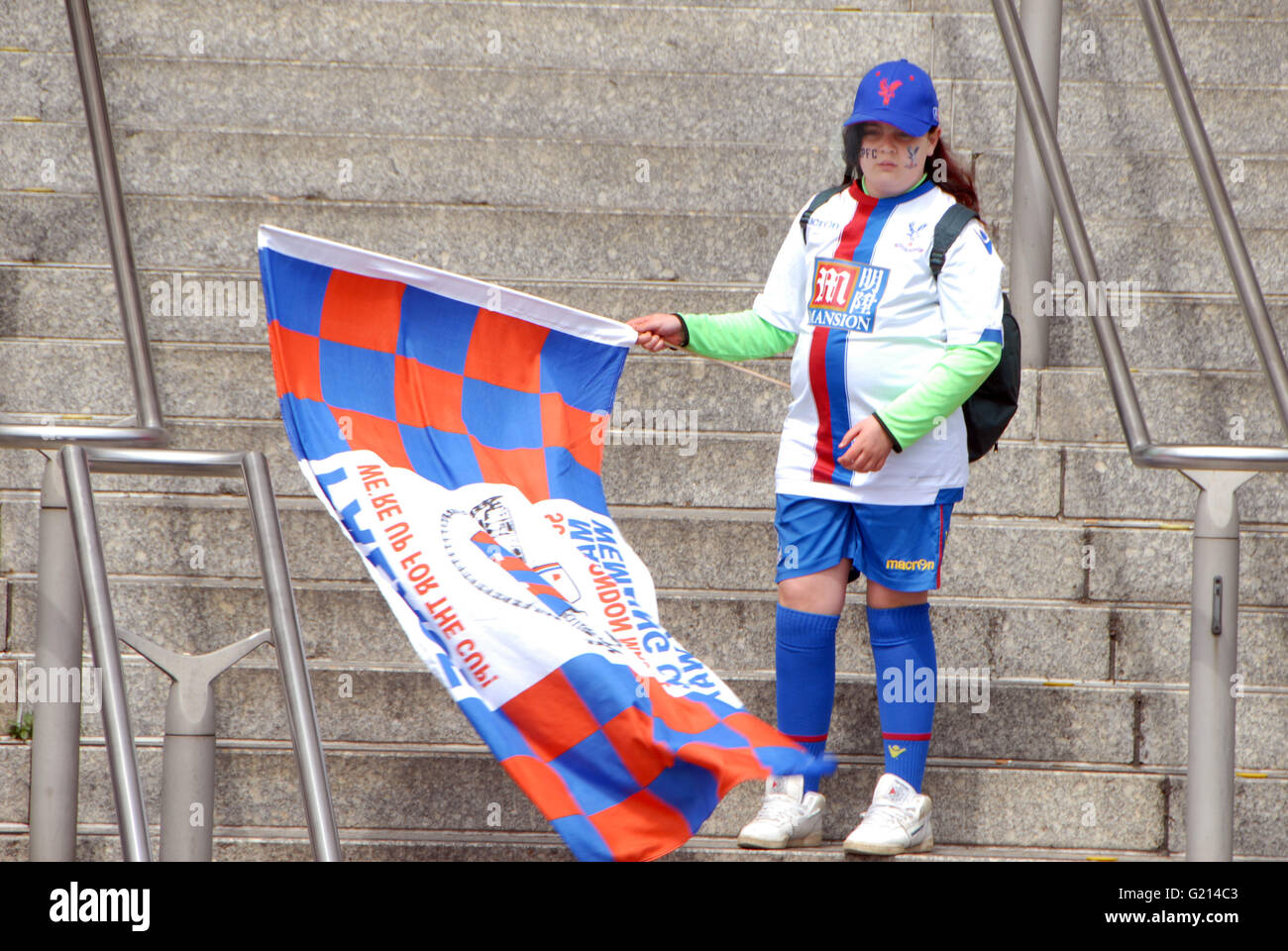 Cup final wembley poster hi-res stock photography and images - Alamy