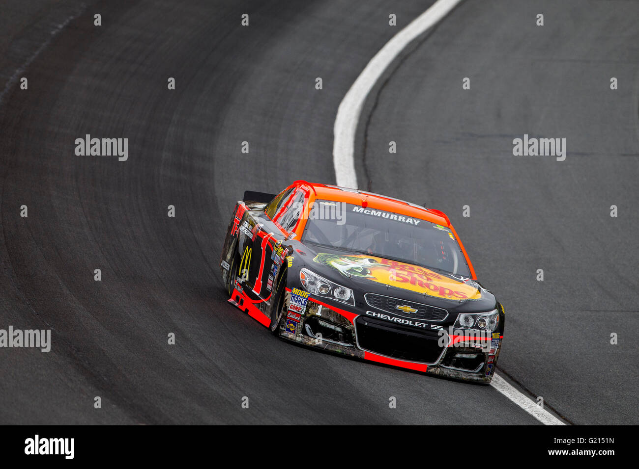 Concord, NC, USA. 21st May, 2016. Jamie McMurray (1) practice for The ...