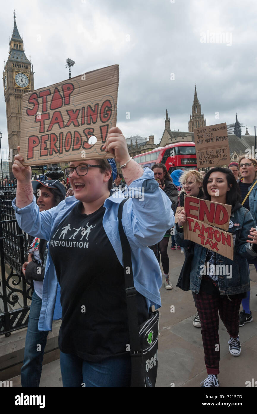 London, UK. 21st May, 2016. Campaigners march from Parliament Square to ...