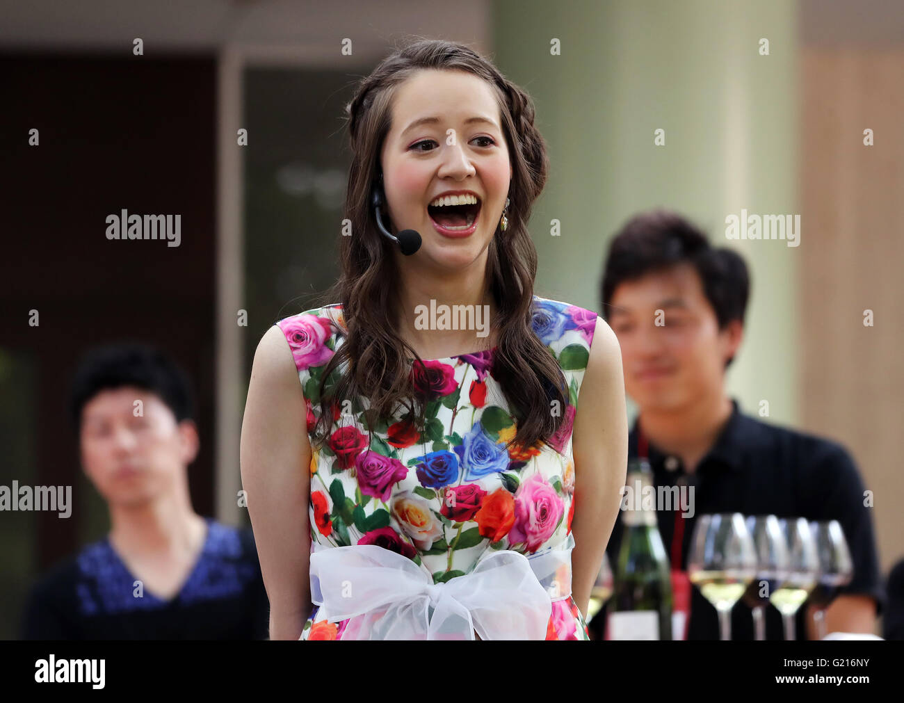 Tokyo, Japan. 21st May, 2016. Japanese Swiss actress Haruka Christine ...