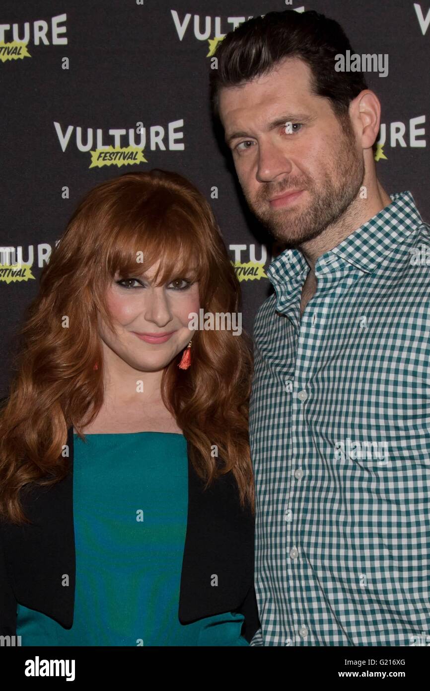 New York, NY, USA. 21st May, 2016. Julie Klausner, Billy Eichner in ...
