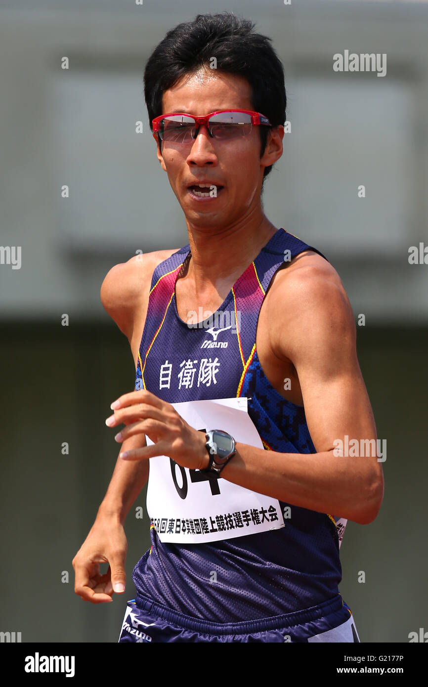 Kumagaya Sports Culture Park Athletics Stadium, Saitama, Japan. 21st May, 2016. Hirooki Arai ...