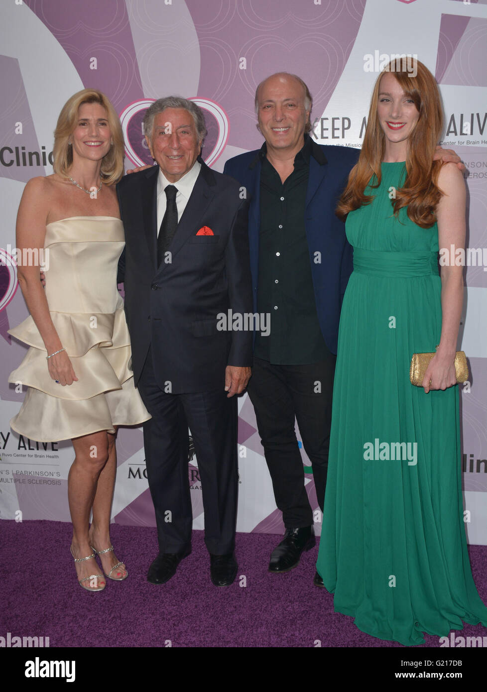 Las Vegas, Nevada, USA. 21st May, 2016. Susan Bennedetto, singer Tony ...