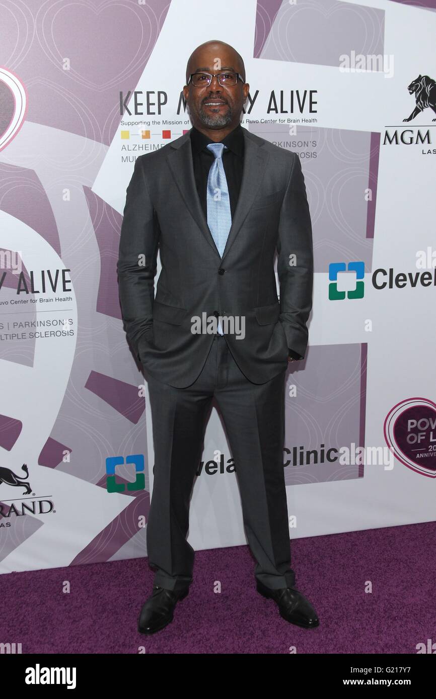 Las Vegas, NV, USA. 21st May, 2016. Darius Rucker at arrivals for Keep ...