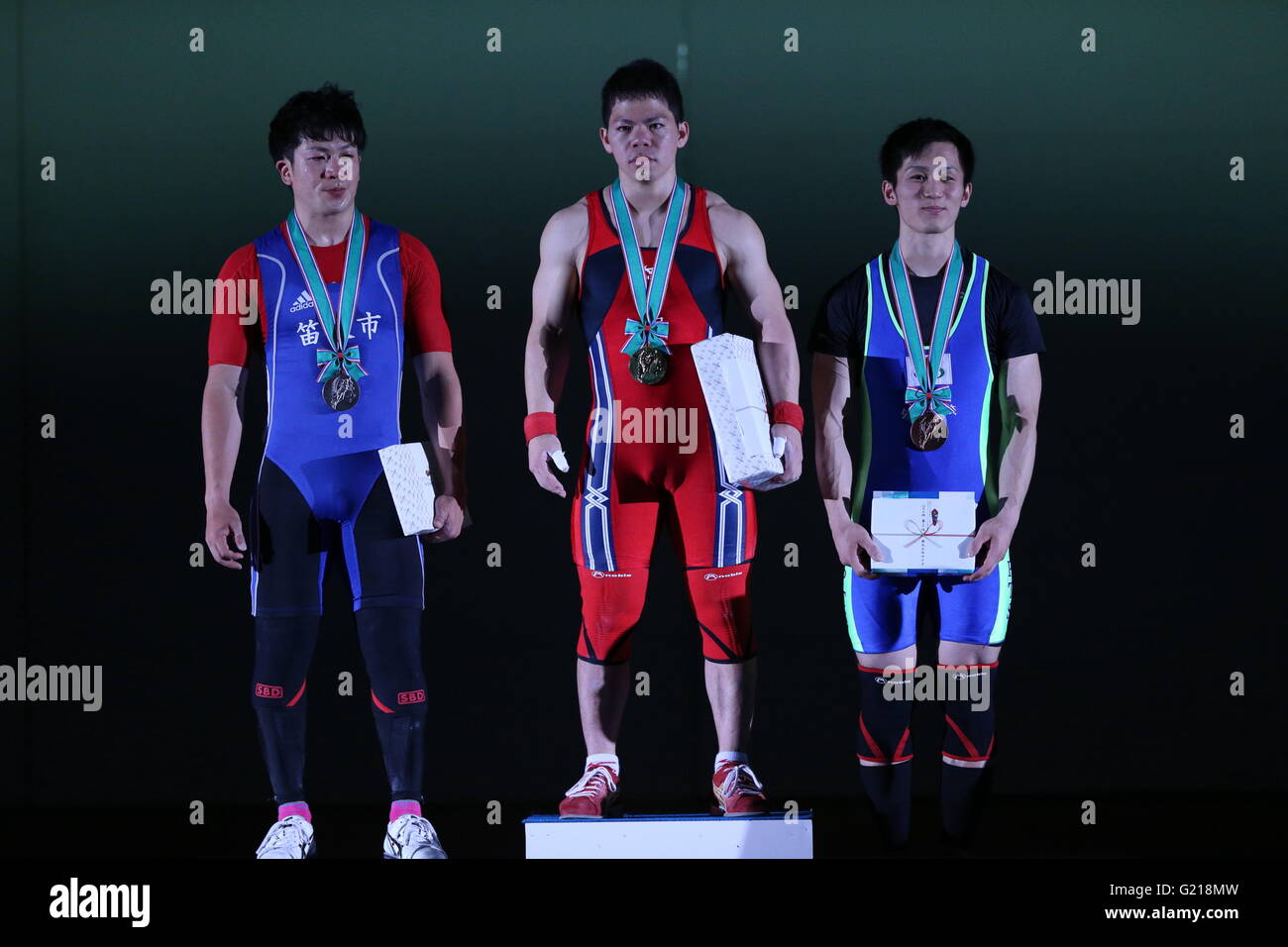 Yamanashi Municipal Gymnasium, Yamanashi, Japan. 21st May, 2016. (L-R ...