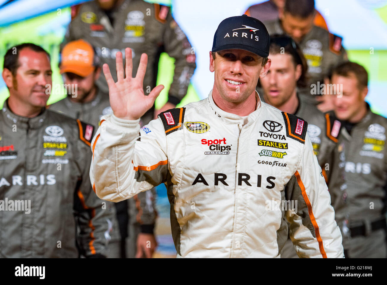 Concord, North Carolina, Spain. 21st May, 2016. NASCAR Driver Carl ...