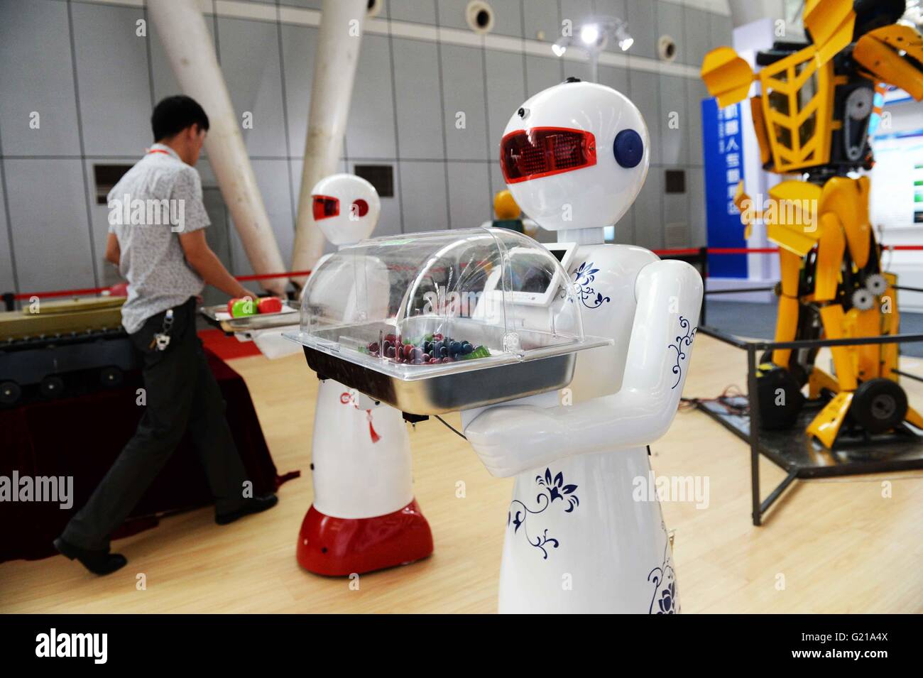 Robot waitress hi-res stock photography and images - Alamy