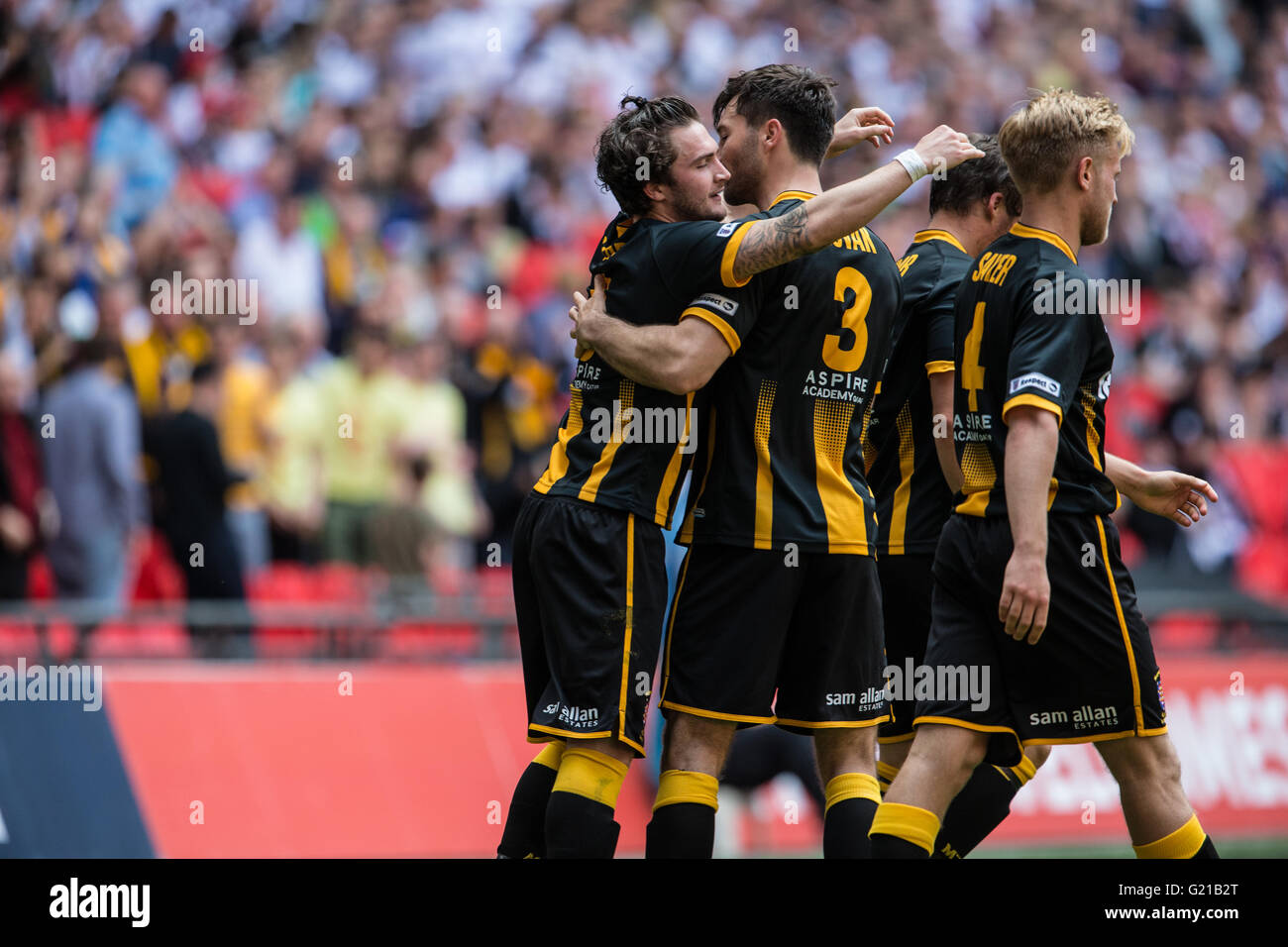 London, UK. 22nd May, 2016. FA Vase Final - Hereford Town v Morpeth ...