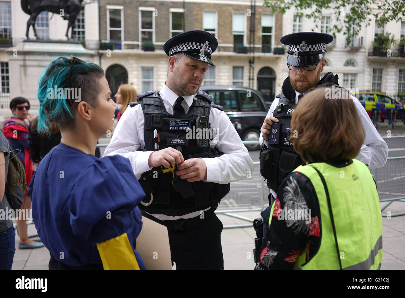 London, UK. 22nd May, 2016. Polish community and supporters hold a ...
