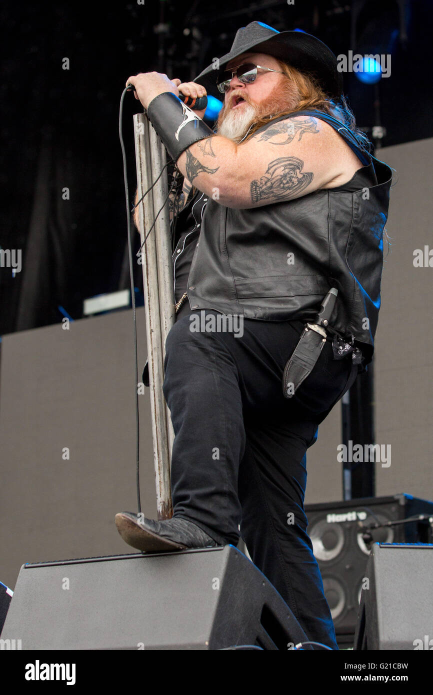 Columbus, Ohio, USA. 21st May, 2016. Singer BIG DAD RITCH (aka JAMES ...