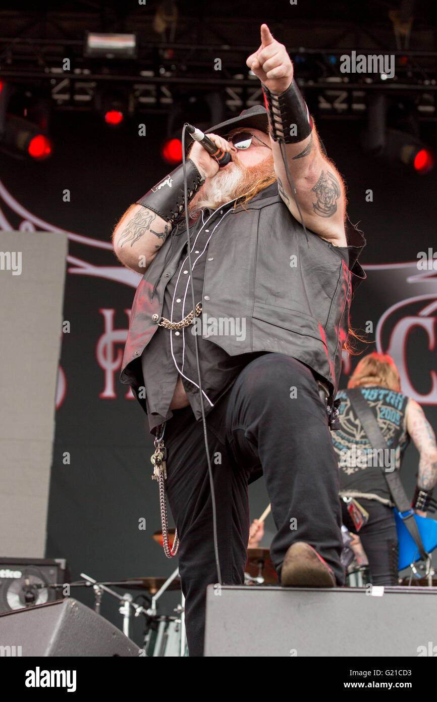 Columbus, Ohio, USA. 21st May, 2016. Singer BIG DAD RITCH (aka JAMES ...