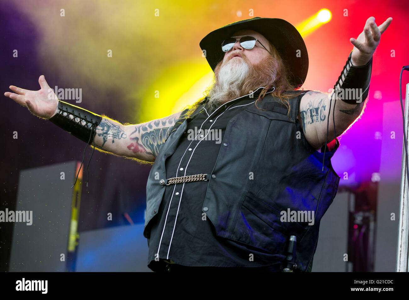 Columbus, Ohio, USA. 21st May, 2016. Singer BIG DAD RITCH (aka JAMES ...
