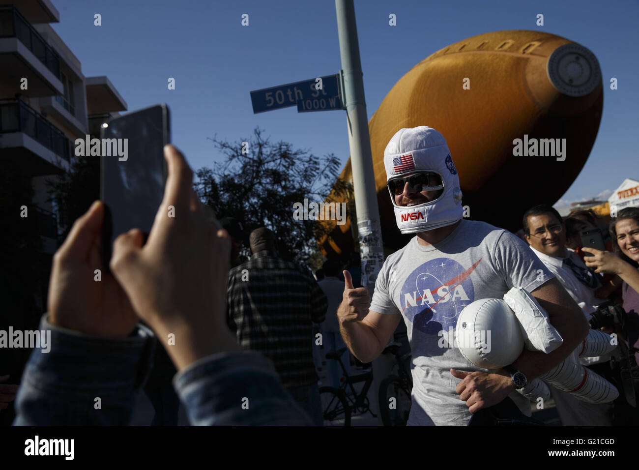 Los Angeles, California, USA. 21st May, 2016. Jonathan Marcus poses for ...