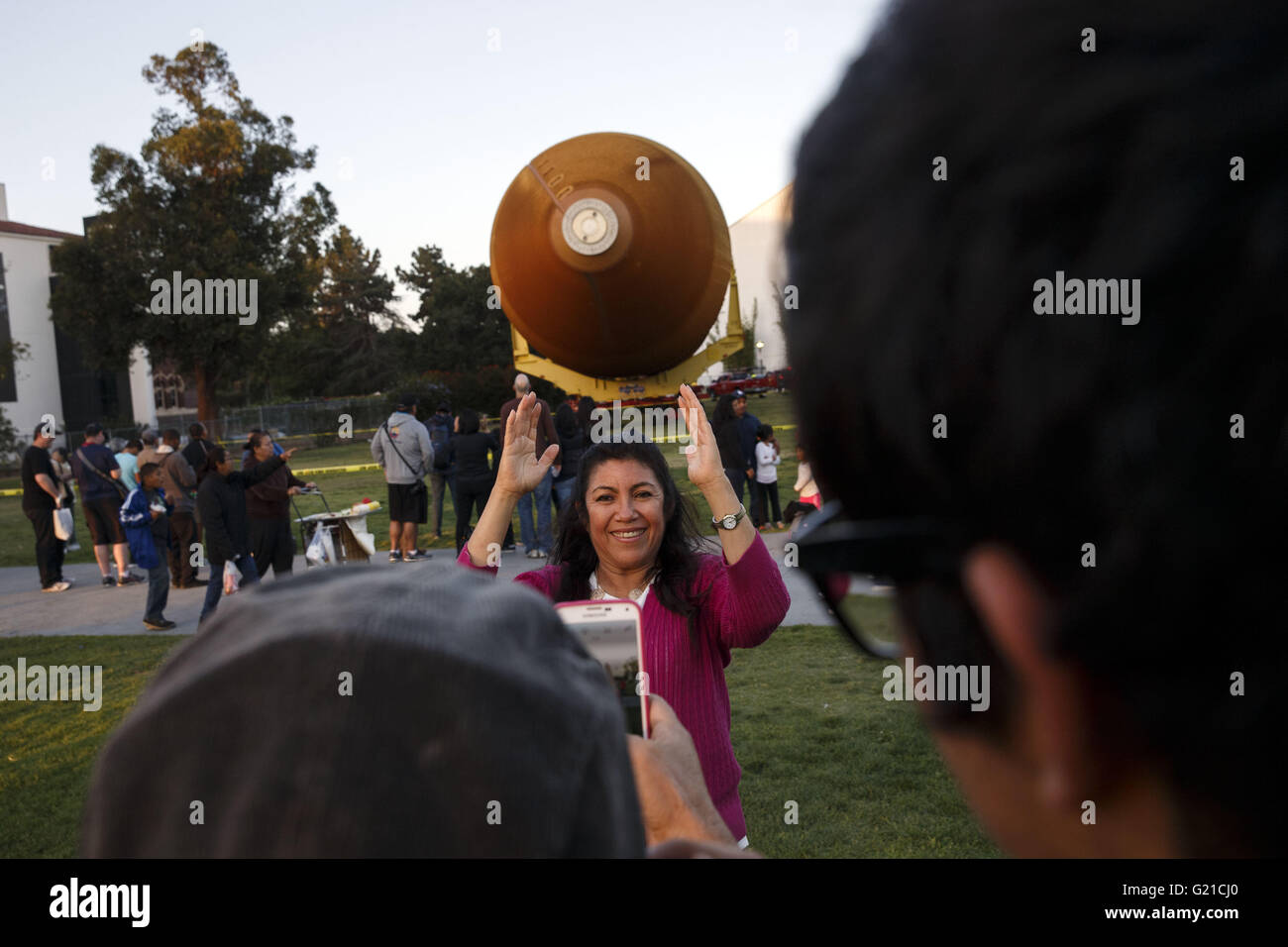 Los Angeles, California, USA. 21st May, 2016. Maria Samayoa poses for ...