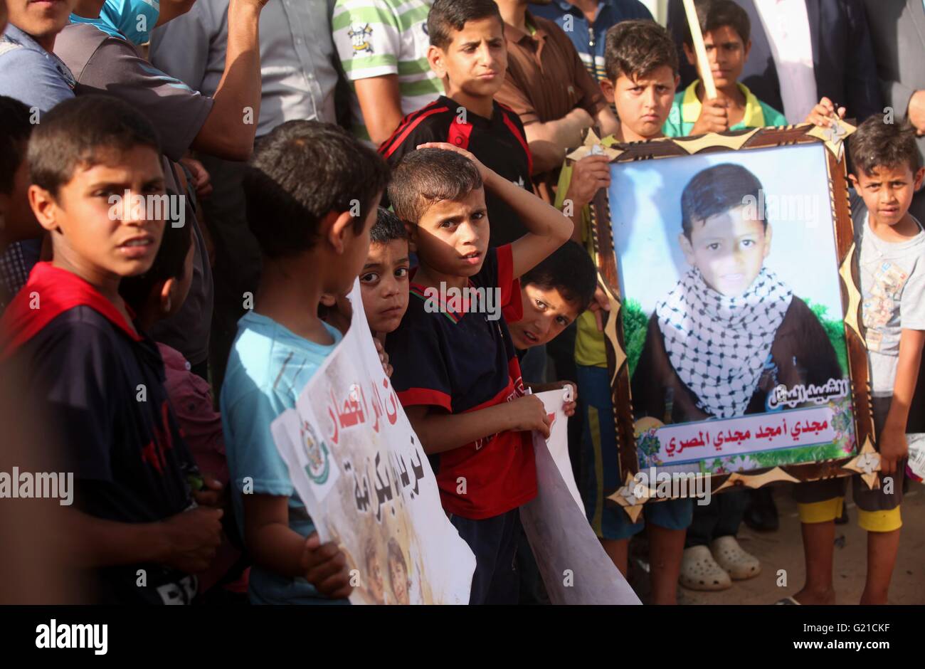 Biet Hanoun, Gaza Strip, Palestinian Territory. 22nd May, 2016 ...