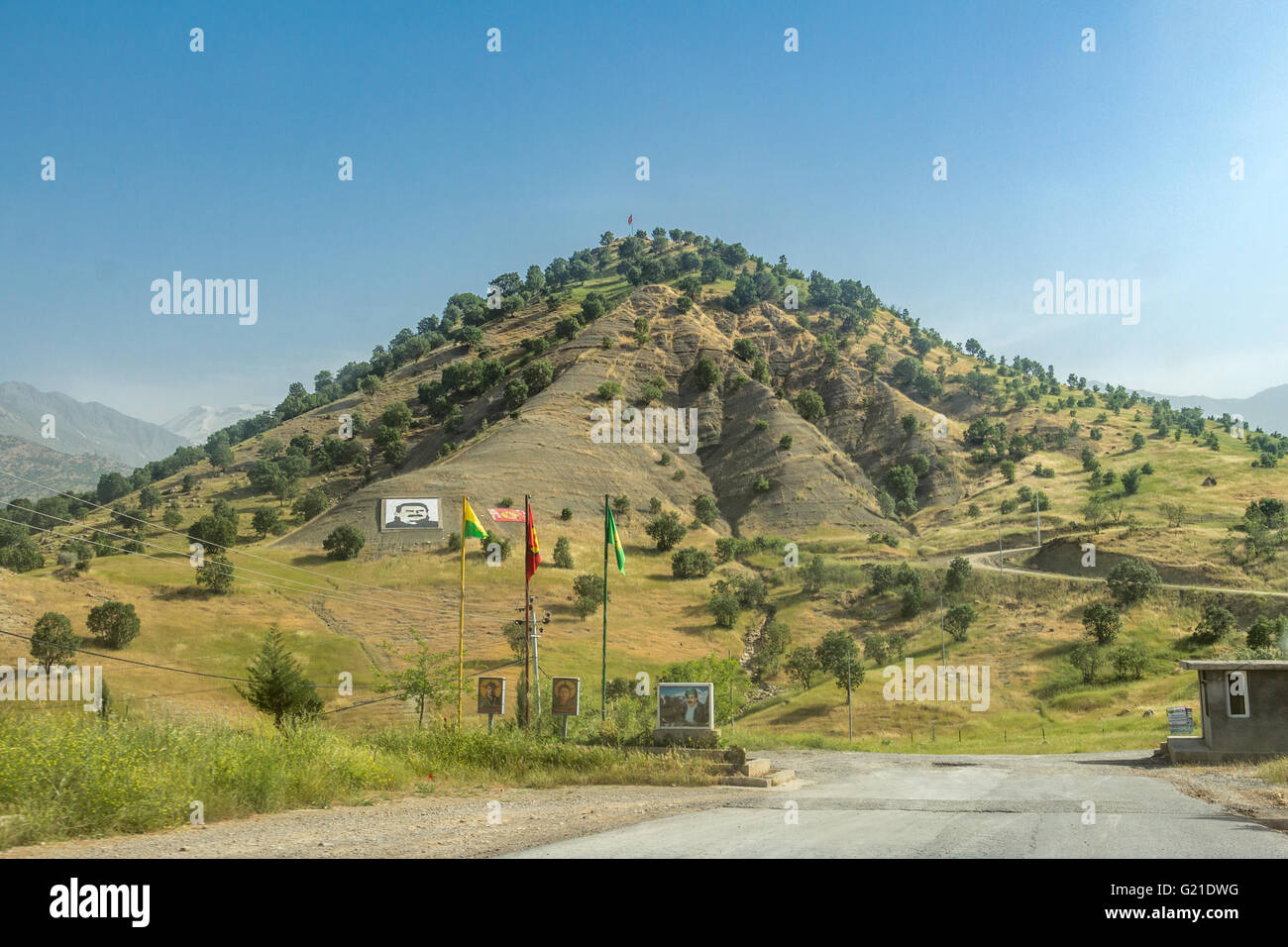 Qandil, Iraq. 15th May, 2016. In the Qandil mountains the guerrilla of ...