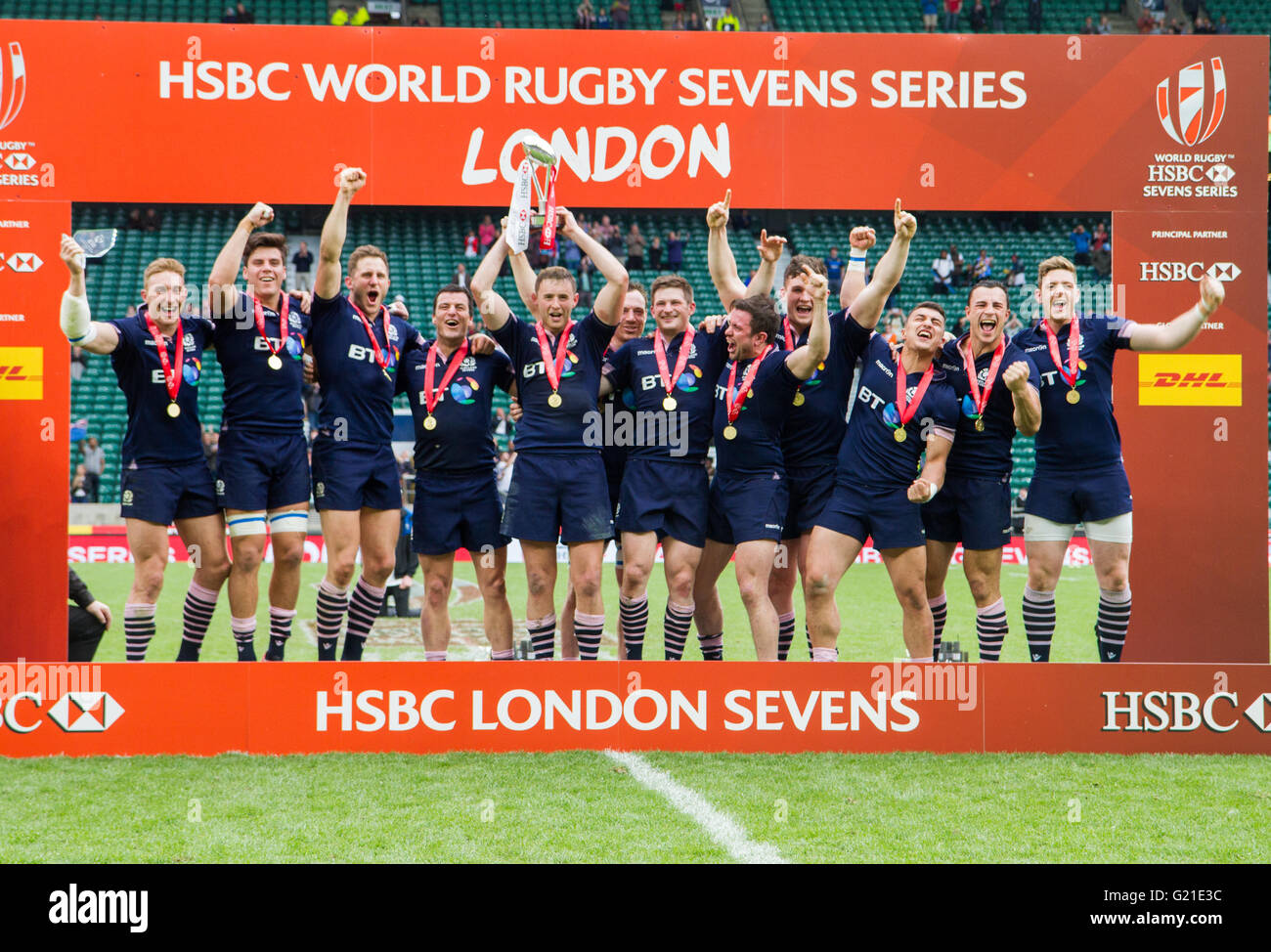 London, UK. 22nd May 2016. Scotland win their first ever Cup Final at ...