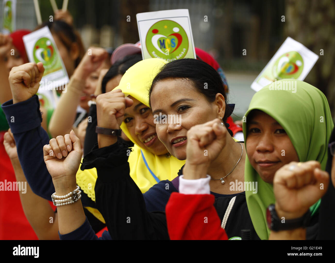 A charity group organized by Indonesian domestic helpers whos aim is to ...