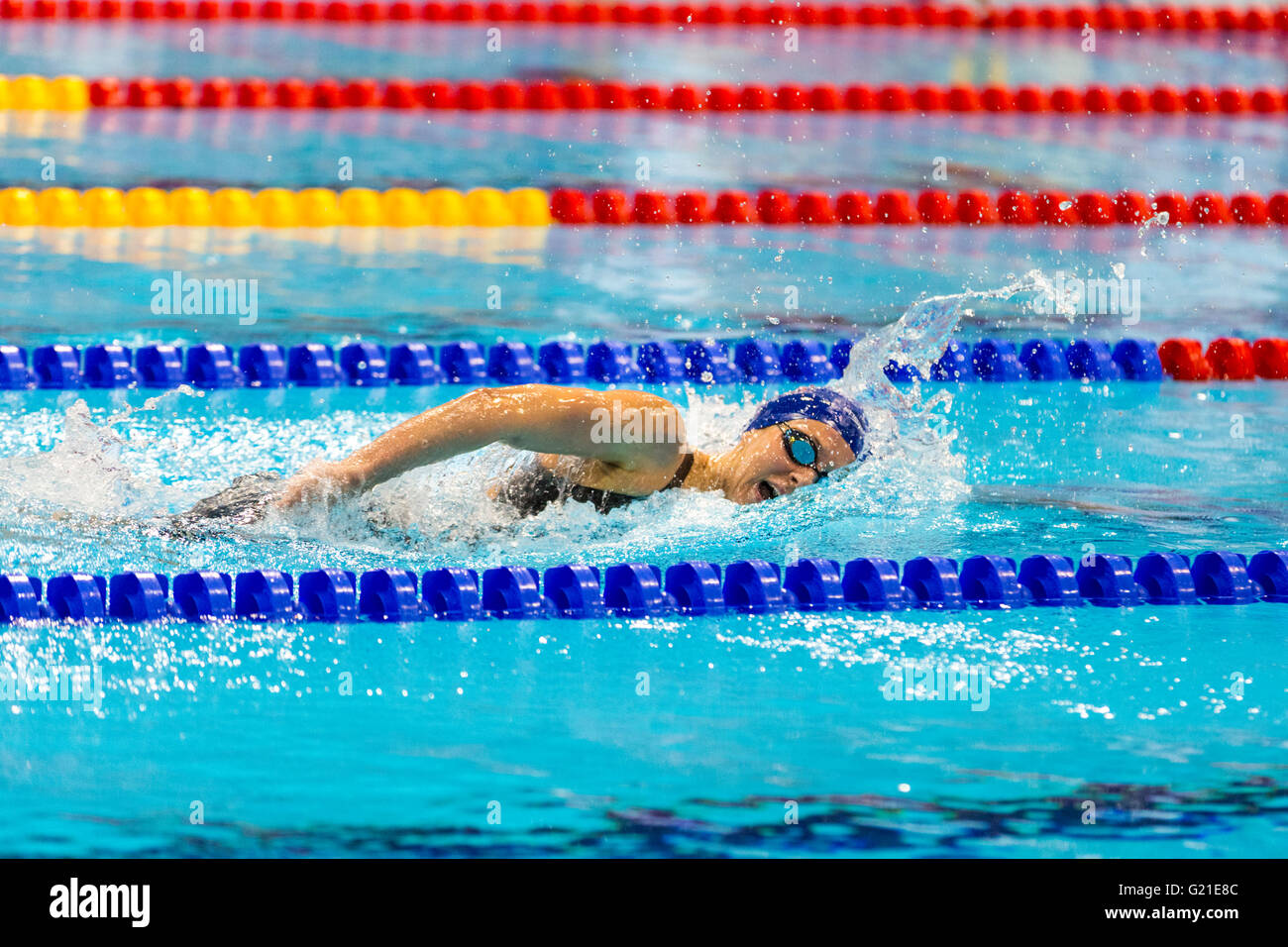 Aquatics Centre, London, UK, 22nd May 2016. European Swimming ...