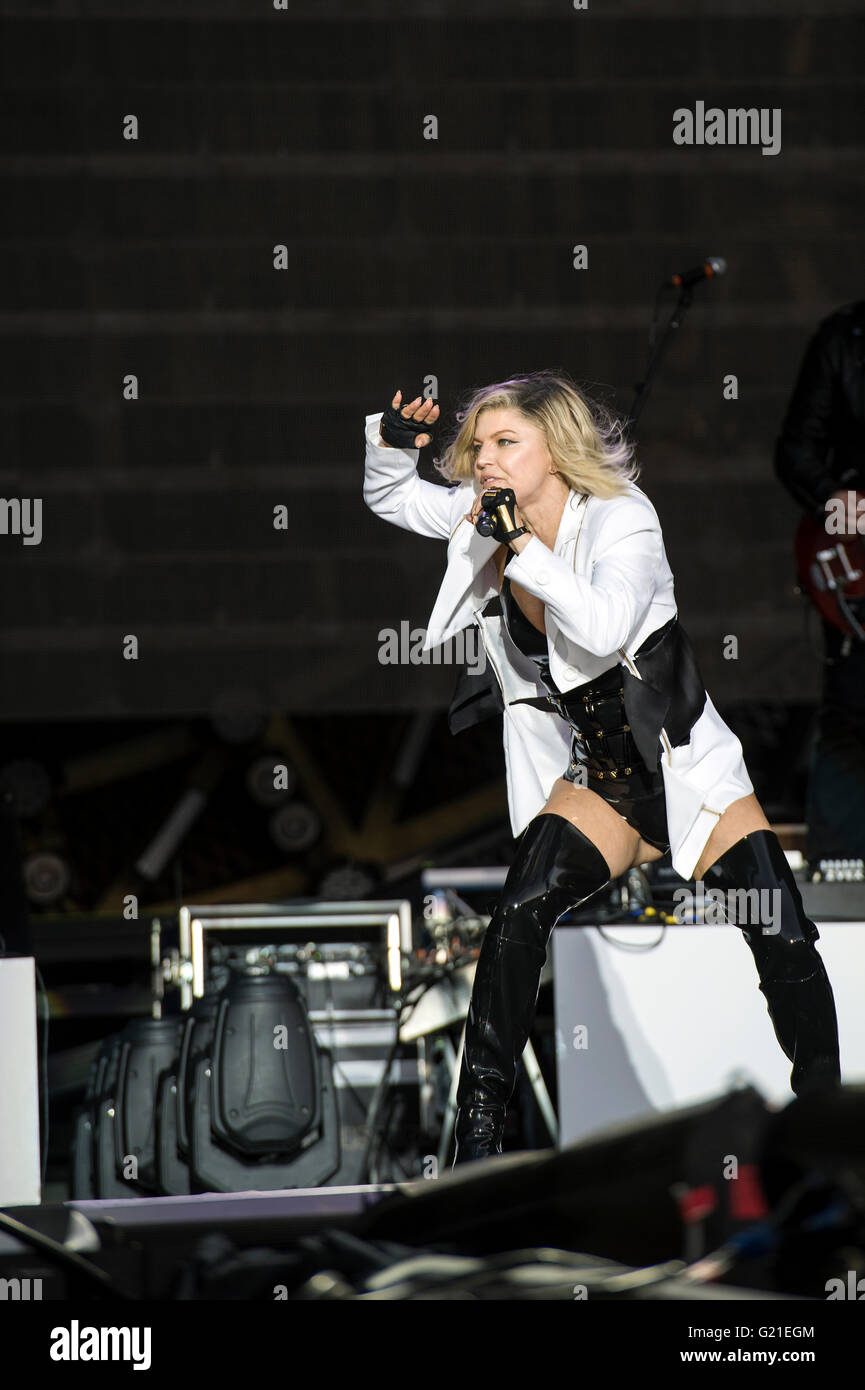 “Fergie” concert in Rock in Rio, the Californian girl from “The Black ...