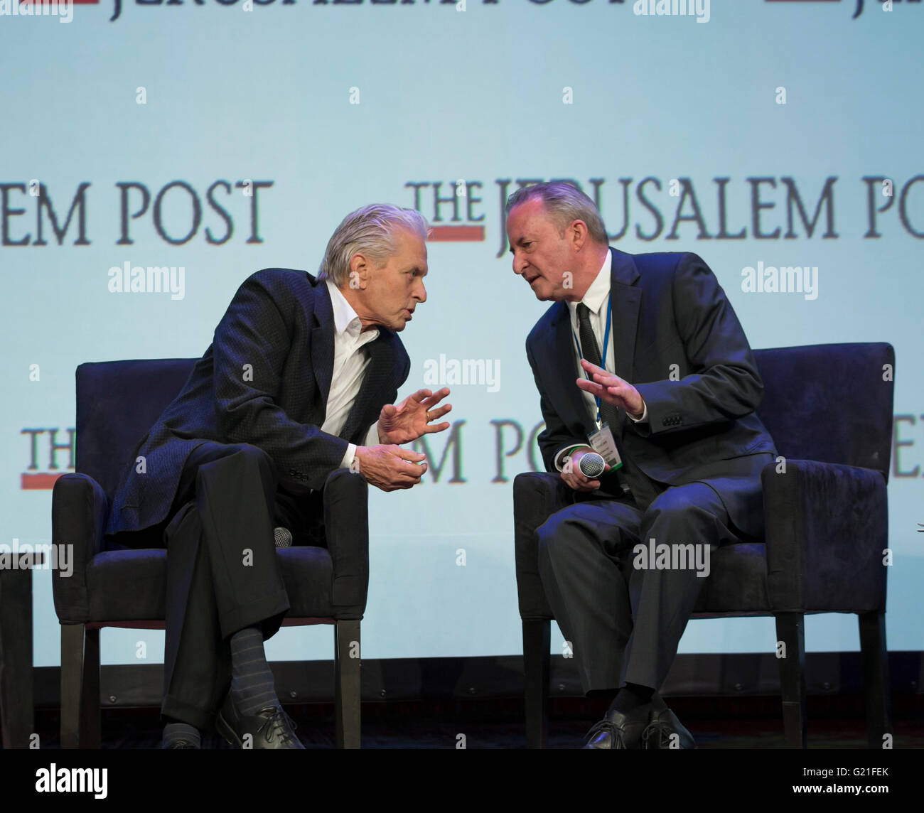 New York, NY USA. 22nd May, 2016. Michael Douglas & Steve Linde attend ...