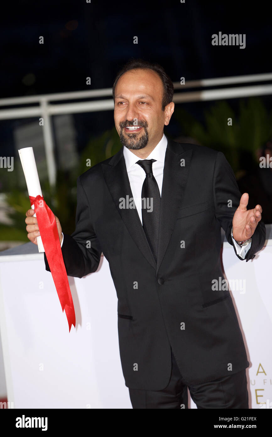 Cannes, France. 22nd May, 2016. Director Asghar Farhadi, Best ...