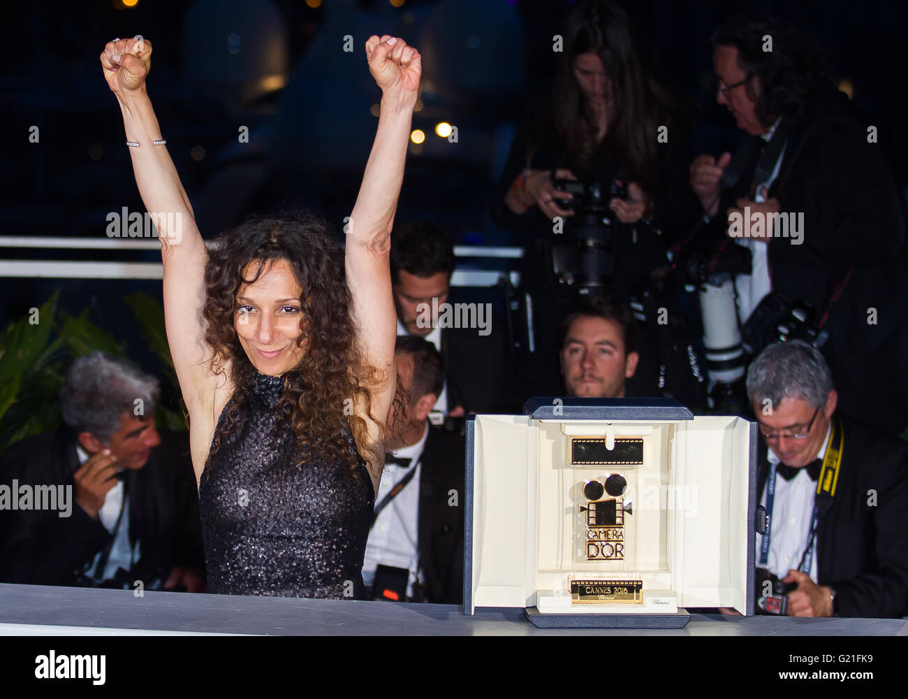 Houda Benyamina Director Awards Photocall. 69 Th Cannes Film Festival ...