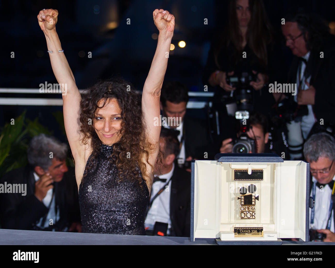 Houda Benyamina Director Awards Photocall. 69 Th Cannes Film Festival ...