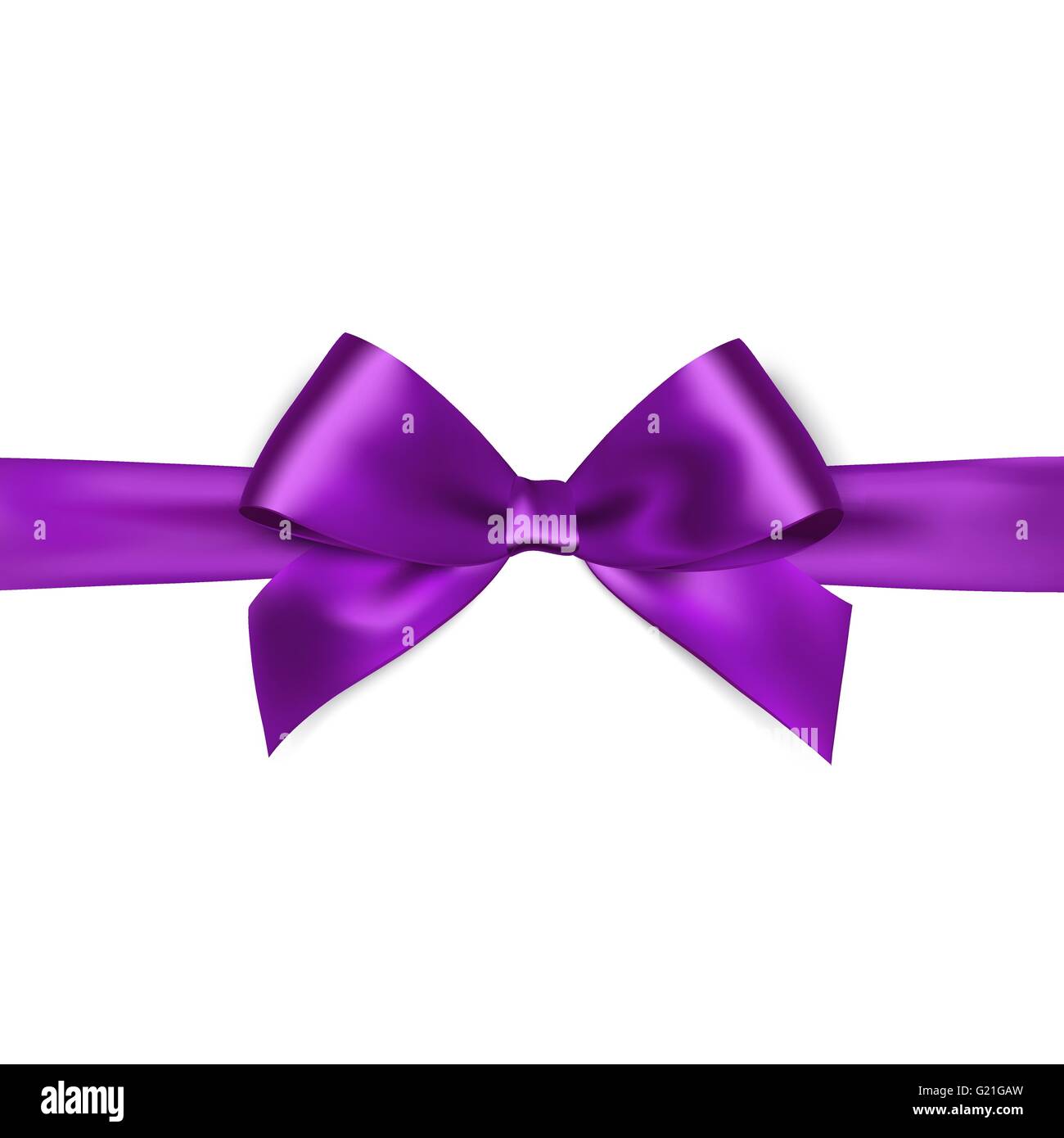 Purple ribbon Stock Vector Images - Alamy