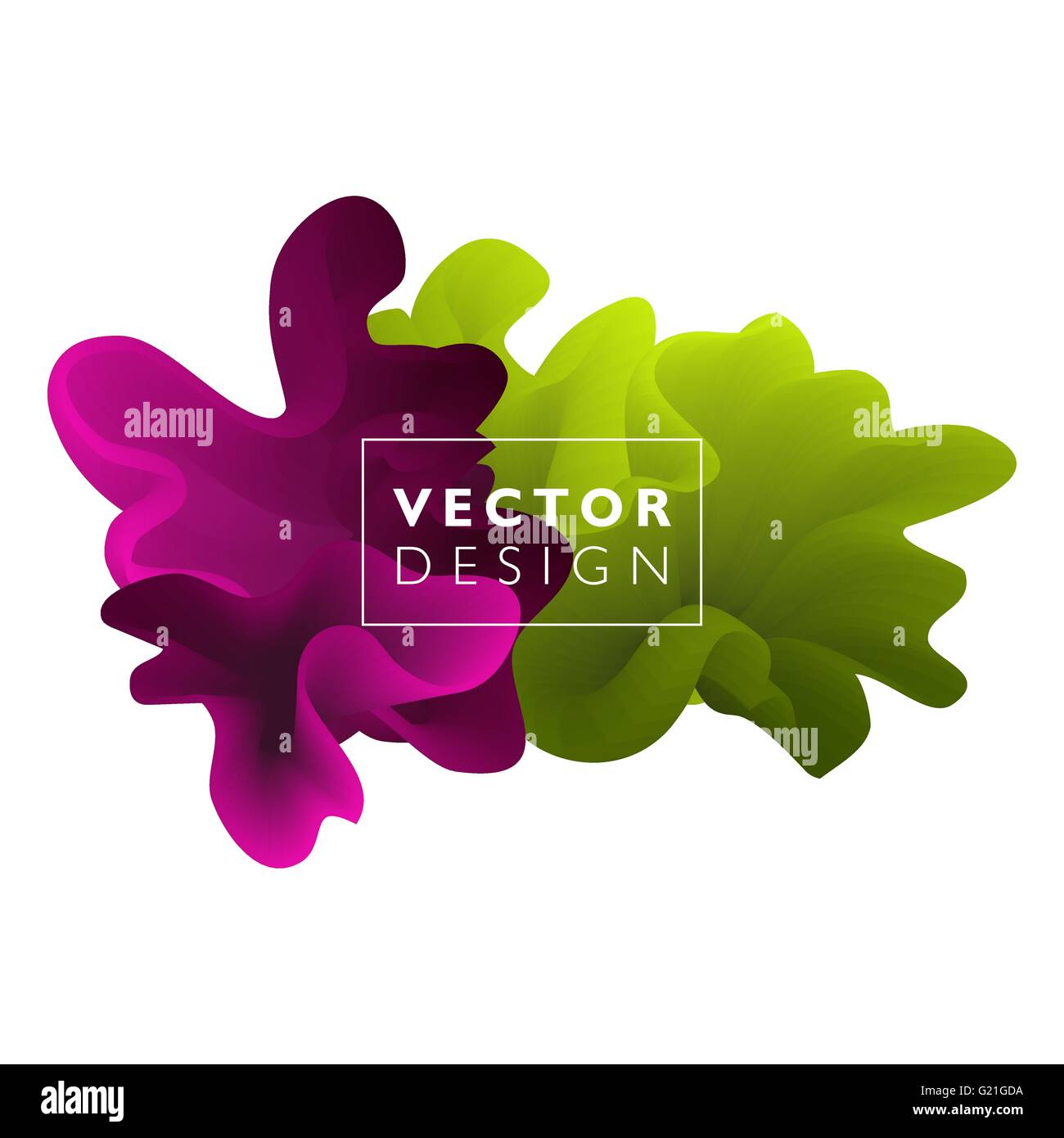Vector abstract color cloud. Liquid ink splash. Background for banner ...