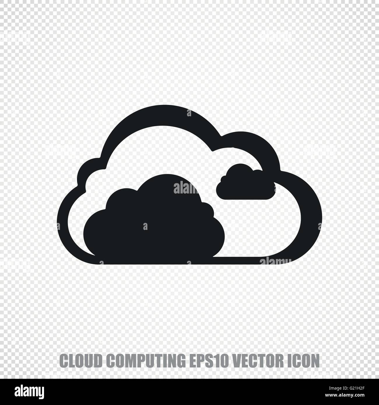 Cloud technology vector Cloud icon. Modern flat design Stock Vector ...