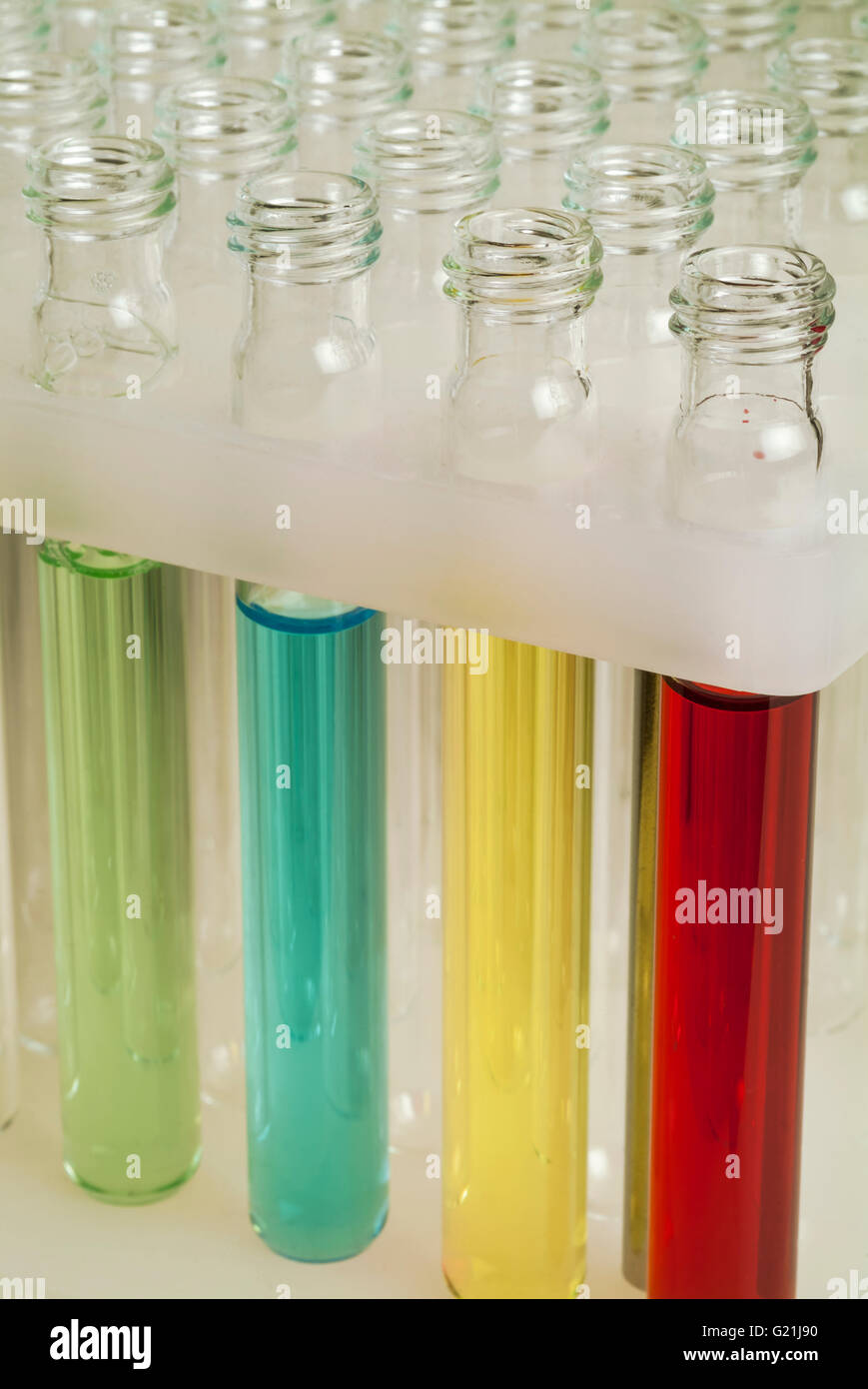 laboratory test tubes Stock Photo - Alamy
