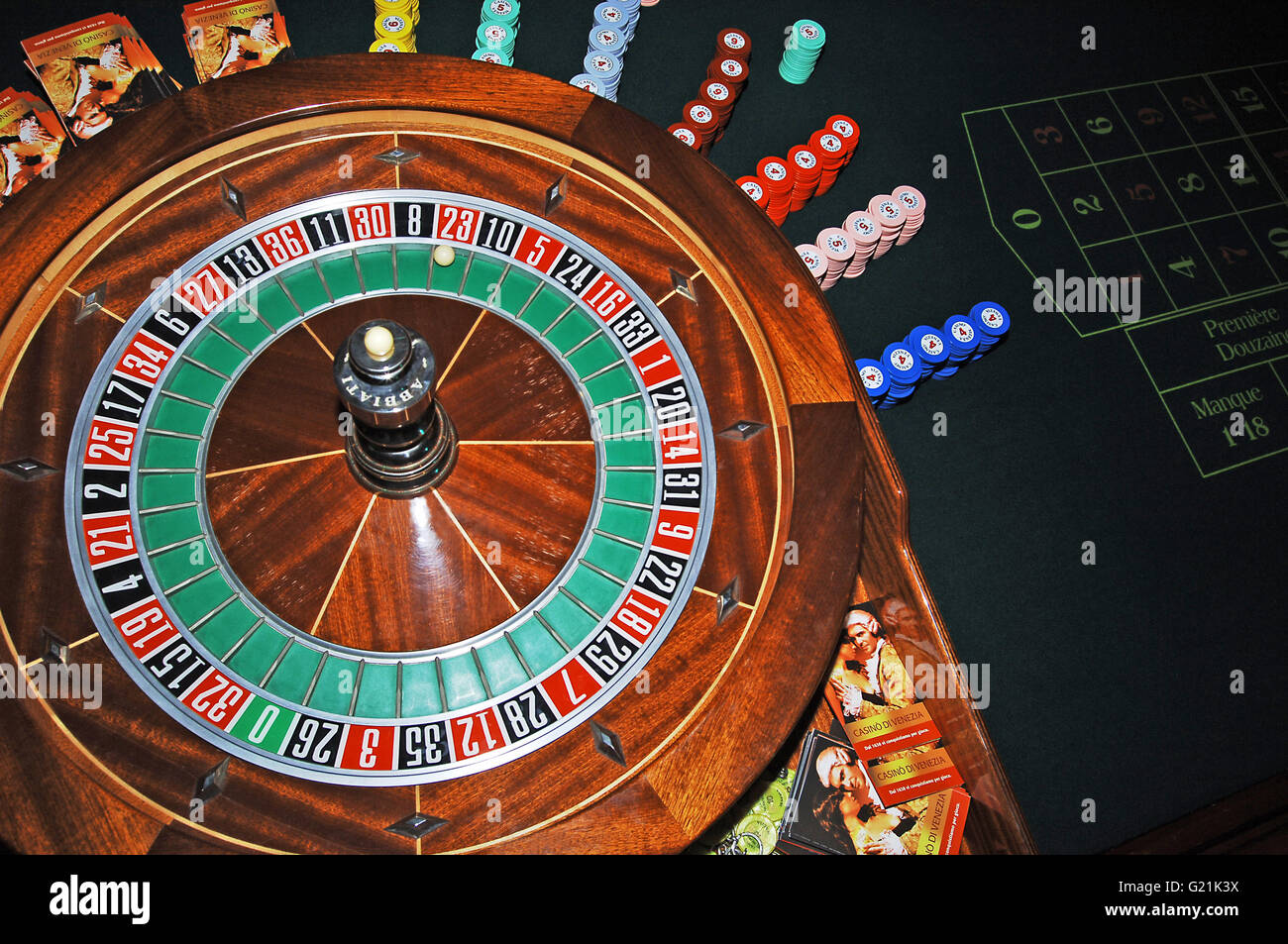 Roulett table hi-res stock photography and images - Alamy