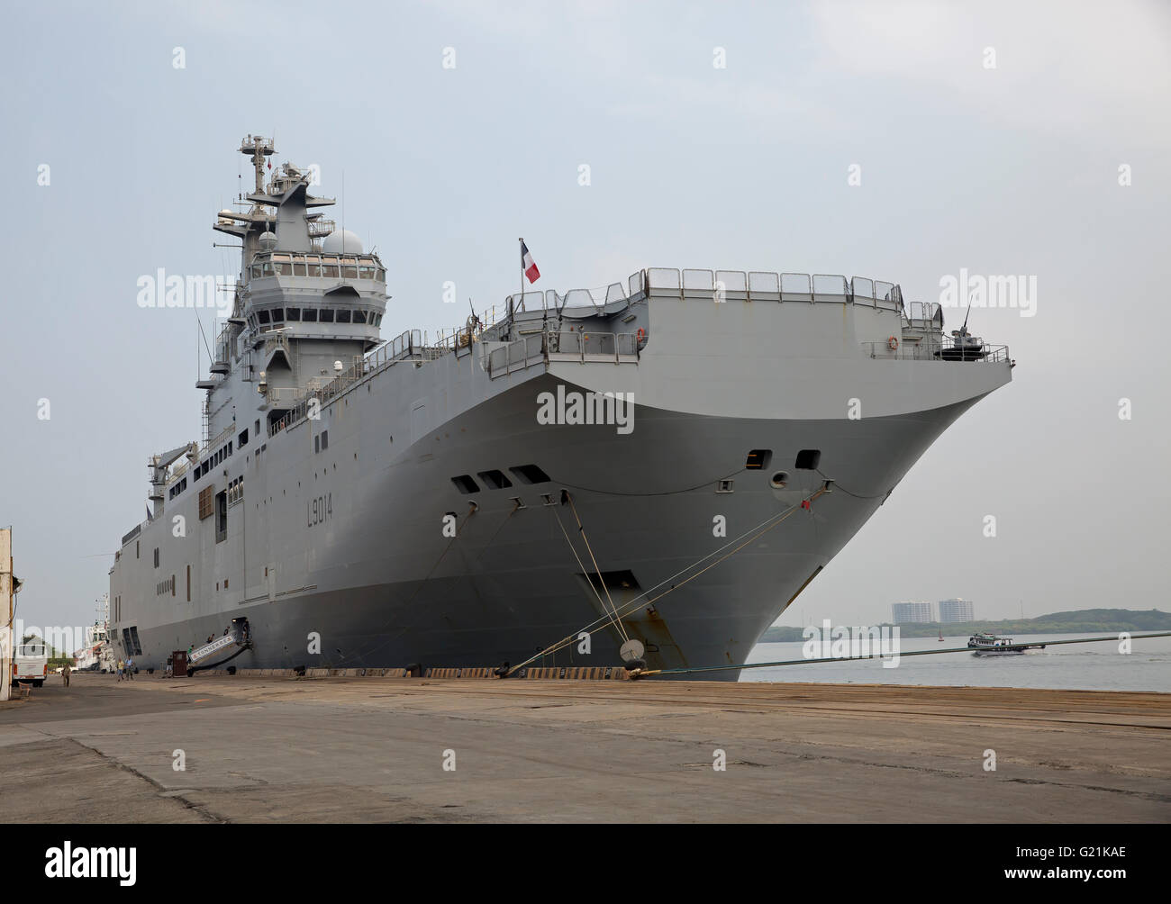 The Mistral class is a class of three amphibious assault ships ...
