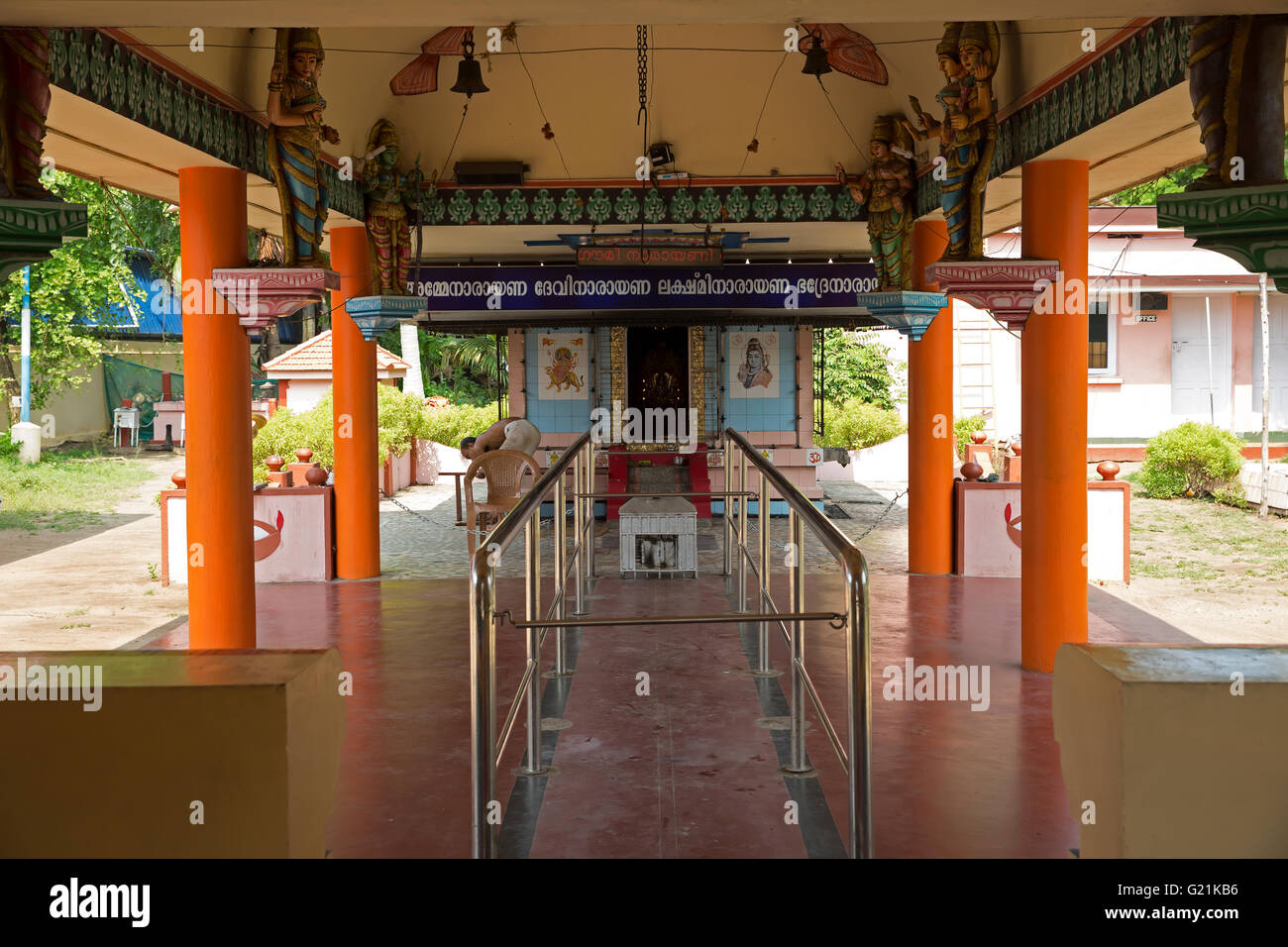 Temple in Cochin Kerala India Stock Photo - Alamy