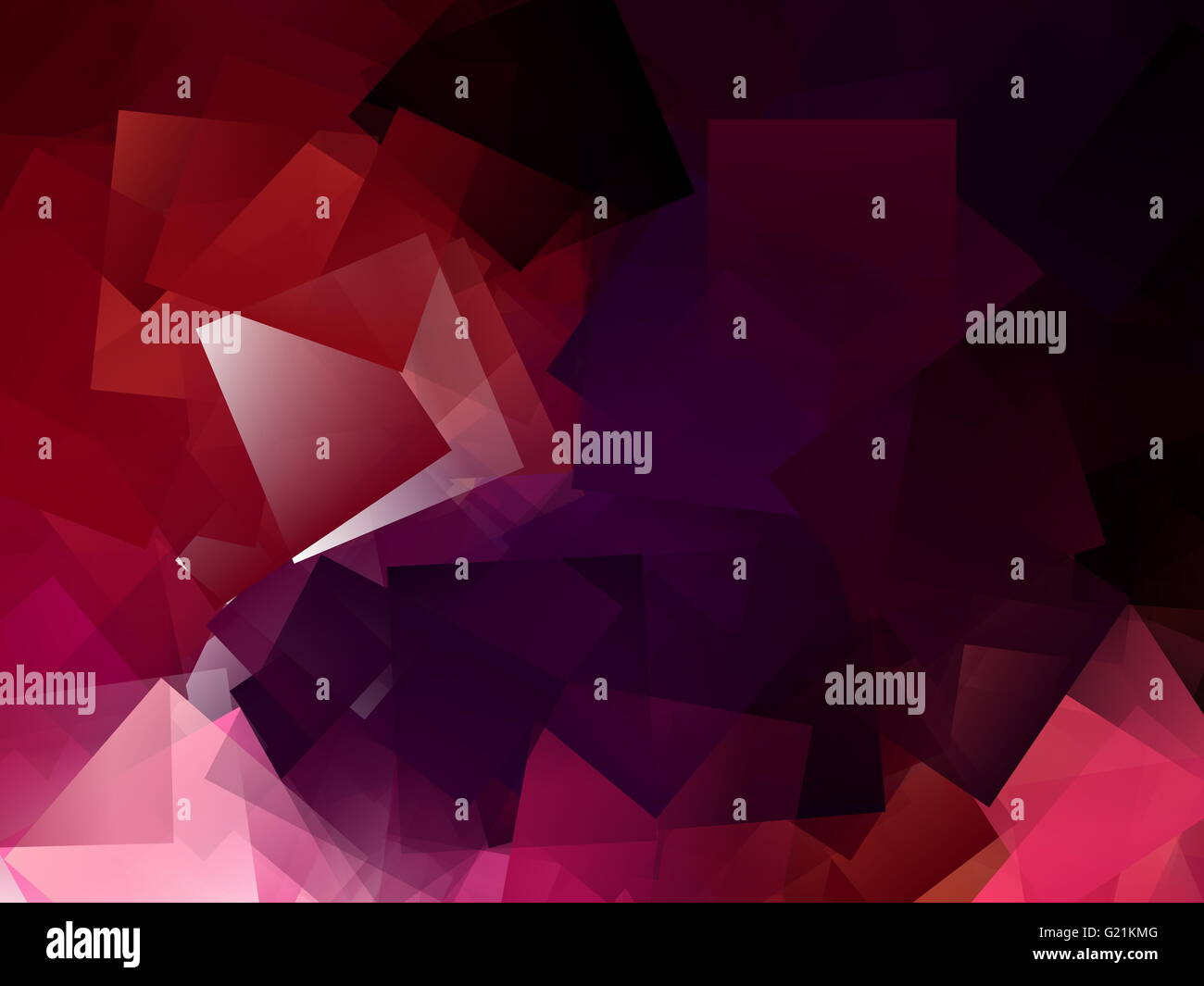 Modern Red abstract background - cubism Stock Photo - Alamy