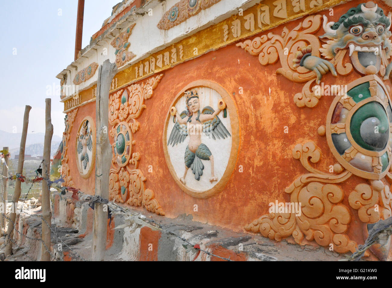 Nepal, Mustang, monastery Stock Photo - Alamy