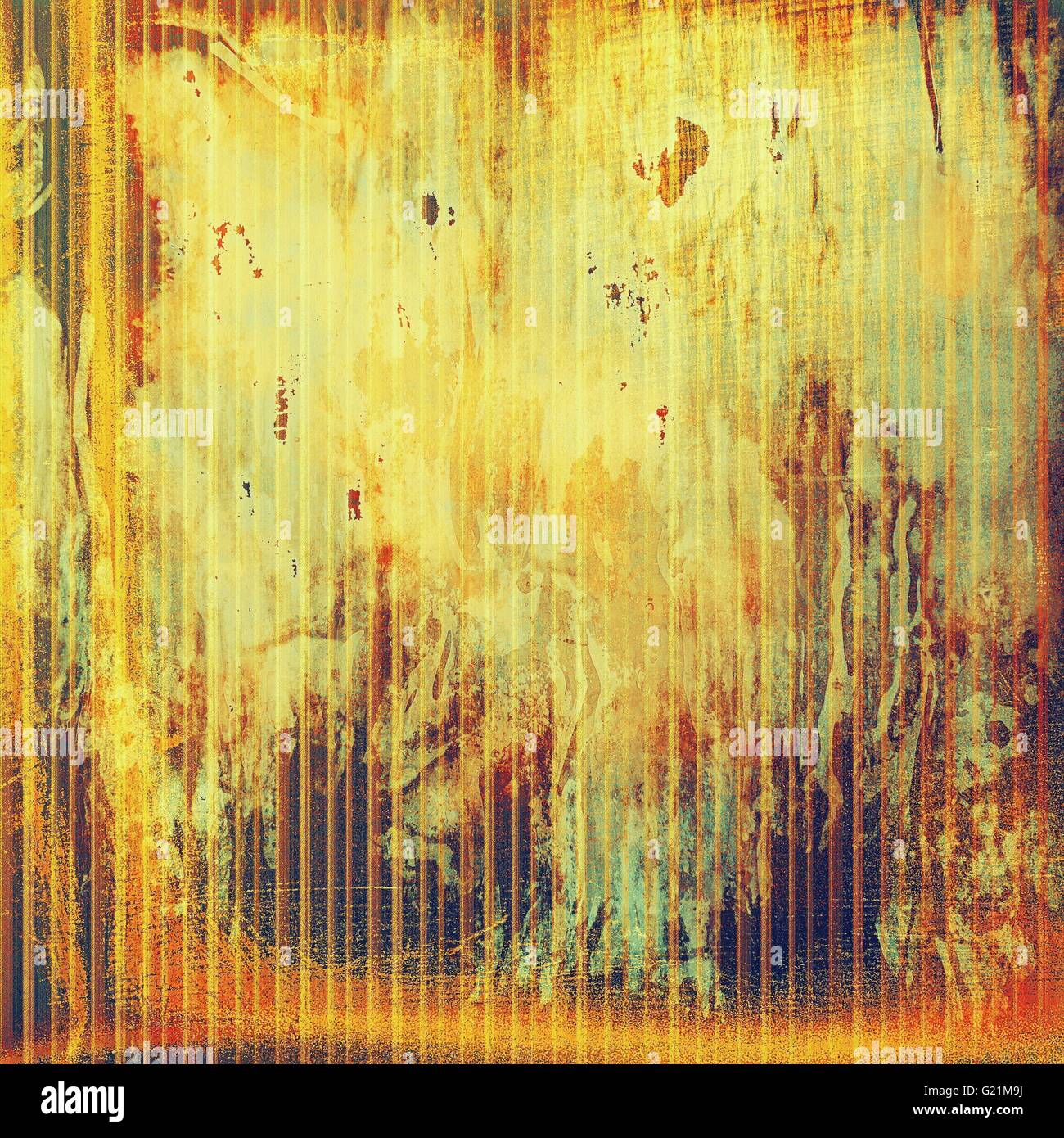 Vintage old retro background with ancient style design elements and ...