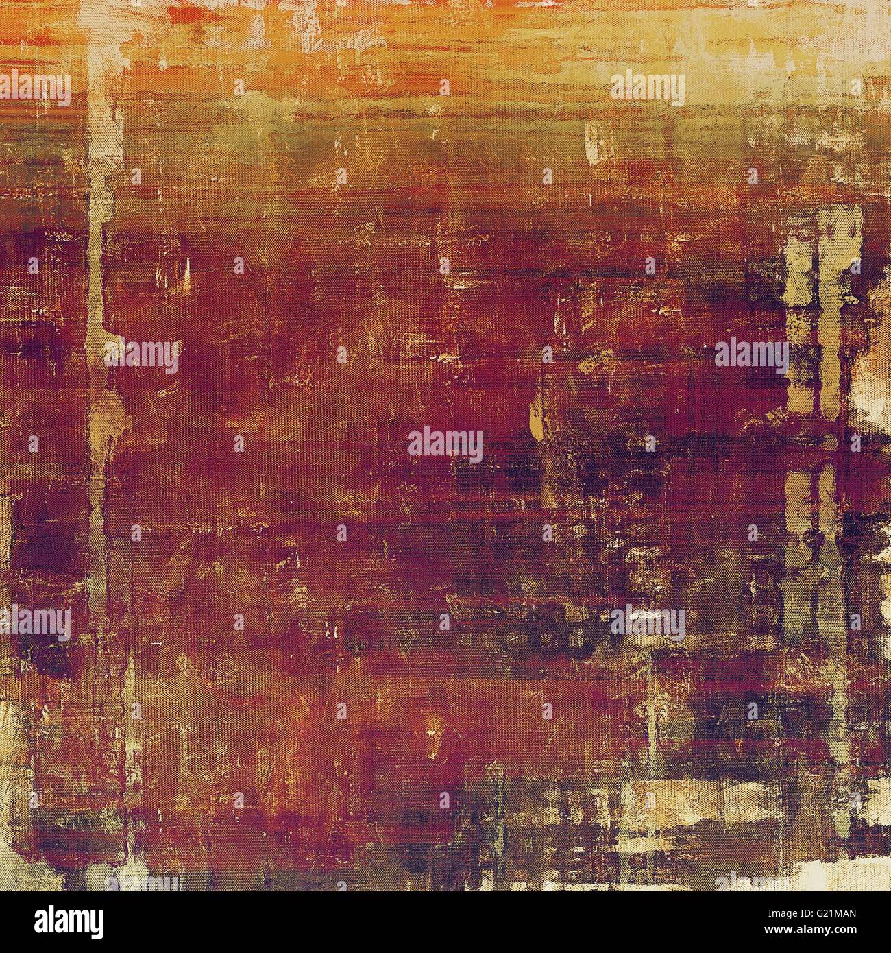 Vintage texture, old style frame decoration with grunge graphic ...