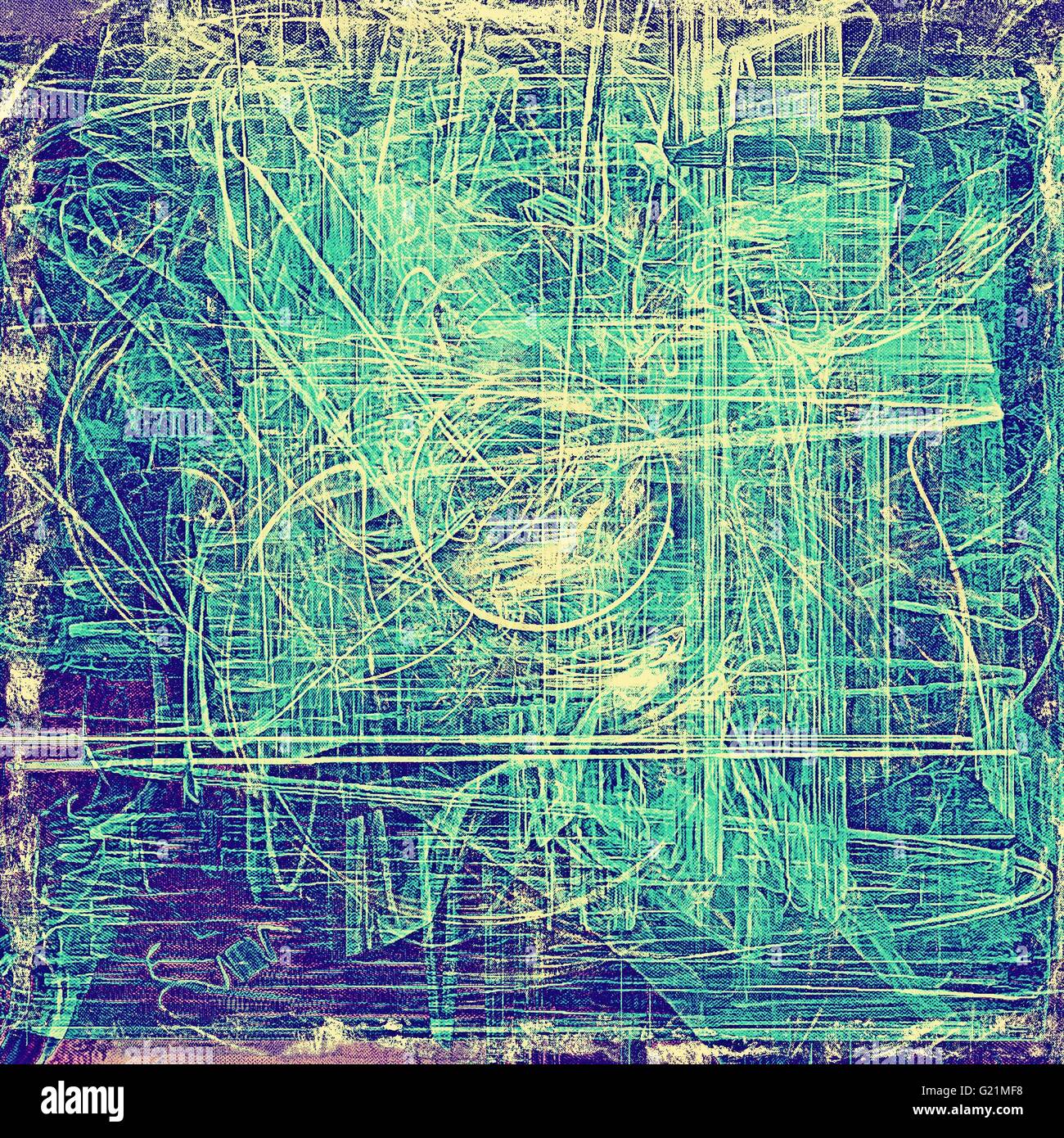 Vintage old retro background with ancient style design elements and ...